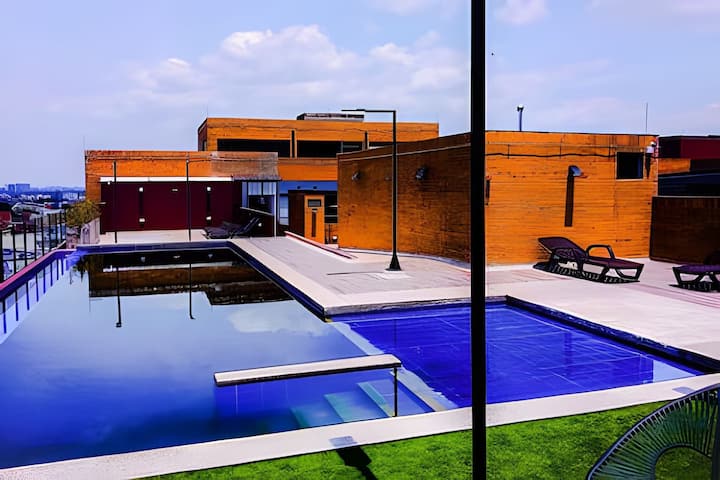 Loft In Chapinero With Pool And Jacuzzi - 417 - Bogotá