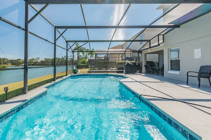 5b/3b Lake View Private Pool - Kissimmee