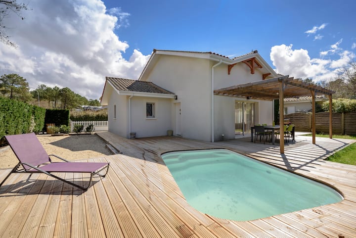 Cocoonr -La Perlière - Avec Piscine Proche Du Golf - Arcachon