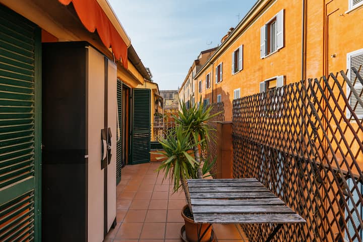 Wonderful Italy | Studio Malcontenti Con Terrazzo - Bolonia