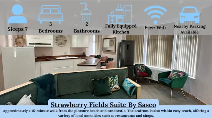 Strawberry Fields Suite-prestige-appartement-salle - Blackpool
