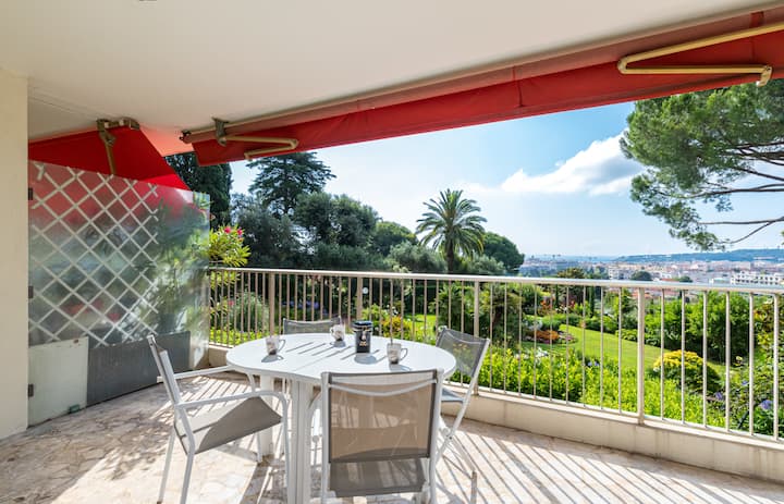 Vue Mer Jardins à Antibes - Antibes