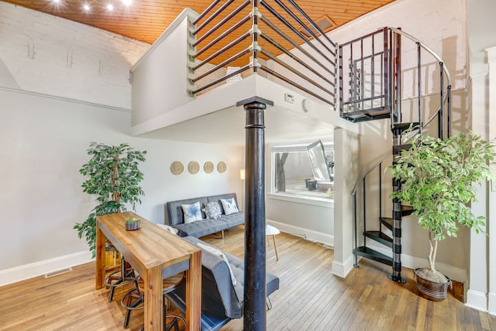 Cozy Boho-chic Loft ~ 2 Mi To Downtown Cincinnati - Cincinnati, OH