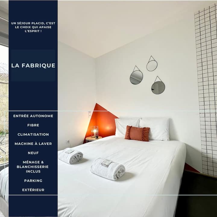 La Fabrique - Parking - Extérieur - Fibre - Mont-de-Marsan