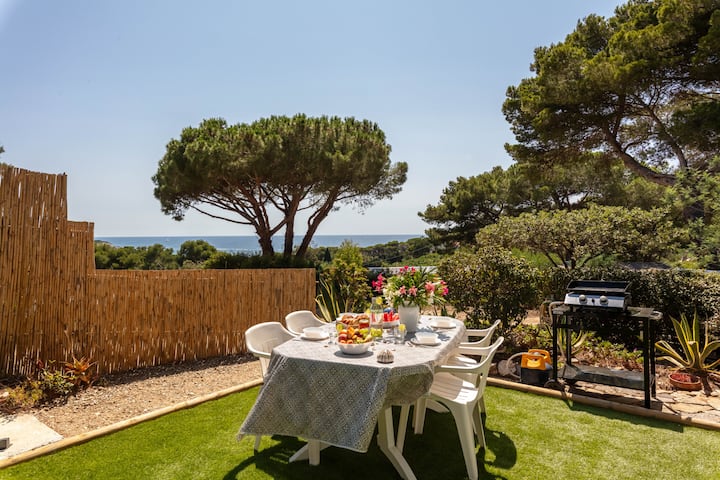 Photinia, Mobil-home Avec Vue Mer - Porquerolles