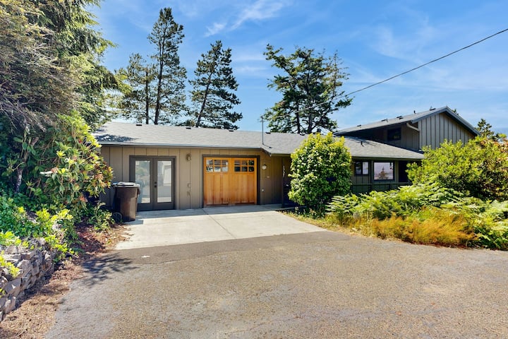 2 Br Bay-view Home Steps From The Beach, Dogs Ok - Cape Lookout State Park, Tillamook
