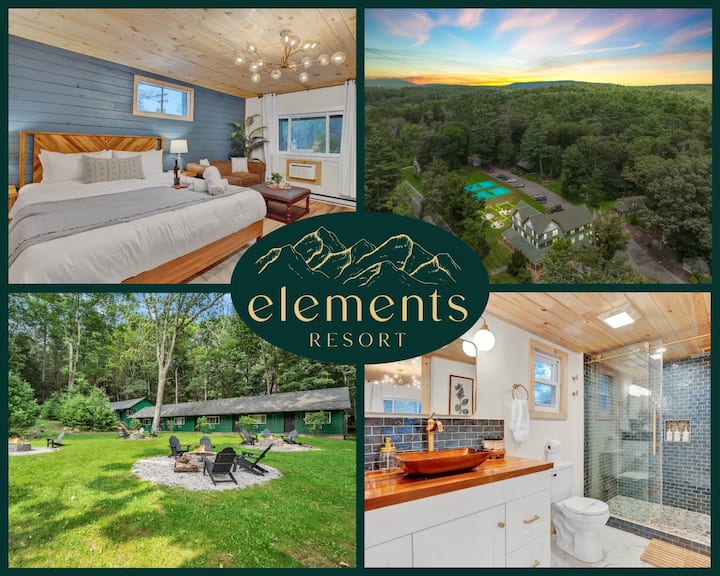 Stunning Pocono Modern | Firepits | Pickleball - Pocono Mountains, PA