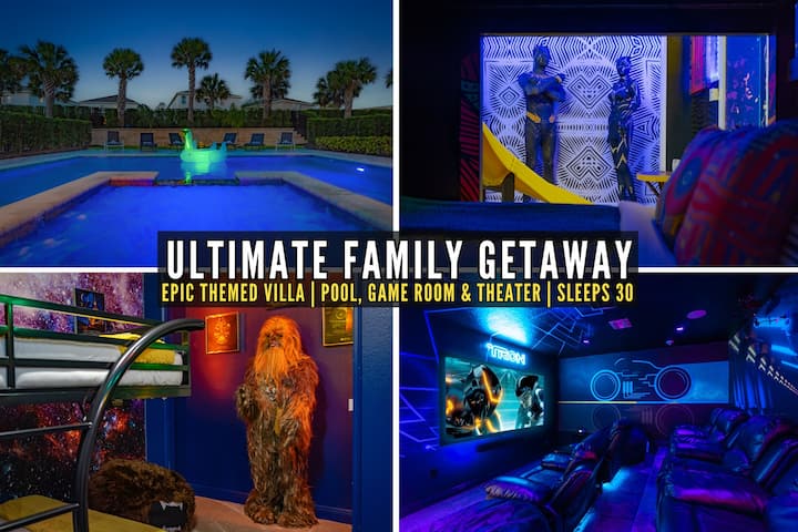 11 Br Villa | Pool, Theater, Game Room | Sleeps 30 - Florida