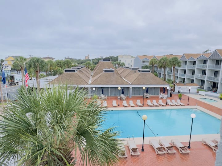 Sj3 Cozy Efficiency+pool. Across From The Beach - Myrtle Beach, SC