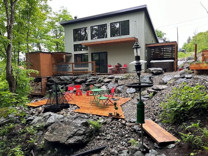 Chalet De L'érablière Spa - Parc régional du Massif du Sud