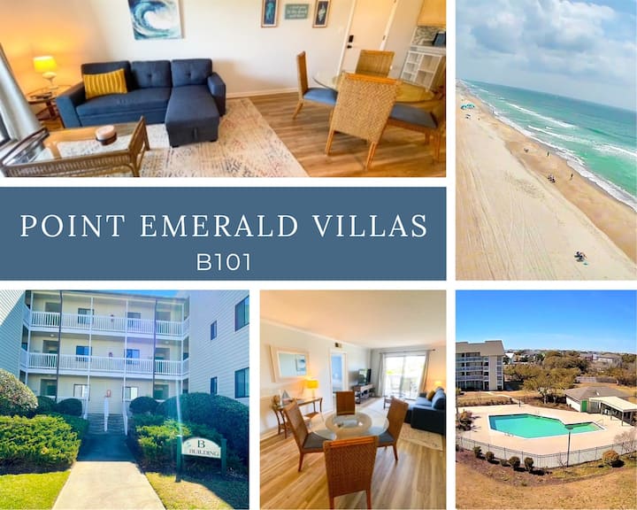 Relax At Point Emerald Villas B101 - Oceanside - Cedar Point, NC