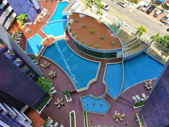 Beach Class Queridinho Apto 2qtos 50m Praia - Fortaleza