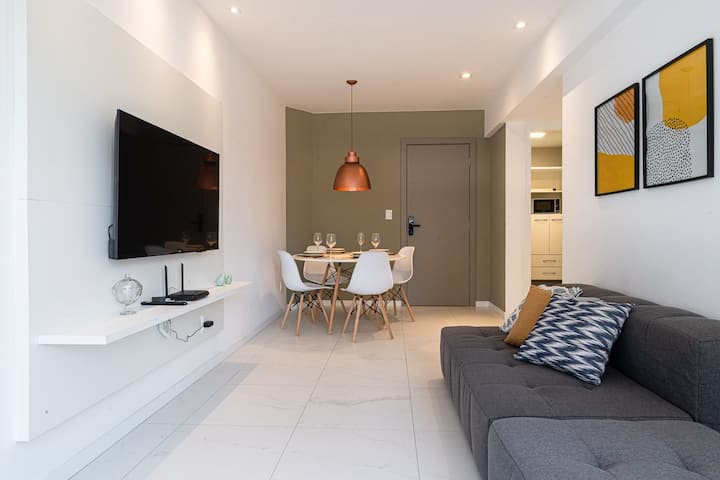 Modern And Cozy Apartment At Itapoã Beach - Vila Velha