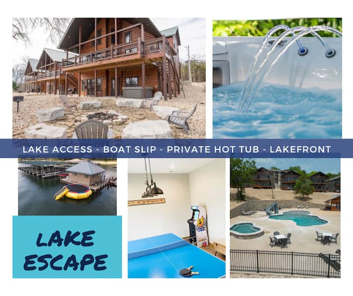 Escape To The Lake!7br With Boat Slip & Hot Tub! - Missouri