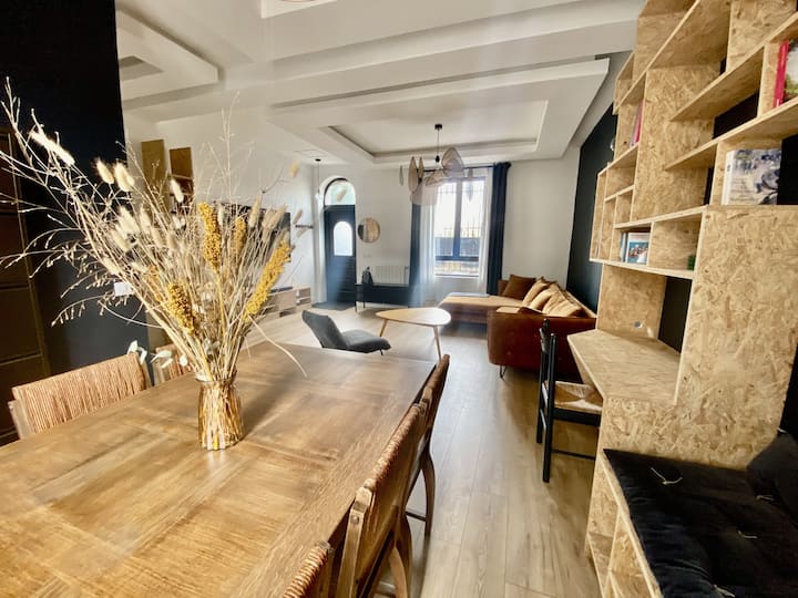 Grande Maison Spacieuse "Ménage & Linge Inclus" - Rouen