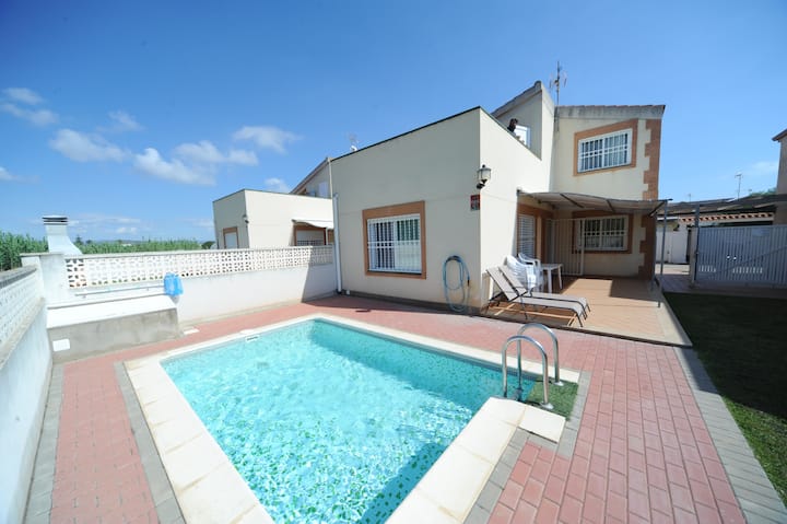 Casa Las Norias Con Piscina Privada Bbq Y Aire Aco - Vinaròs