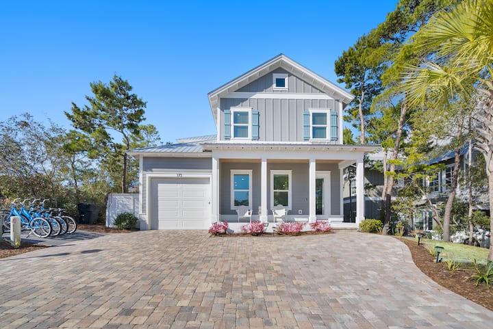 Walk To Inlet Beach + 30ave-willow Mist - Rosemary Beach, FL