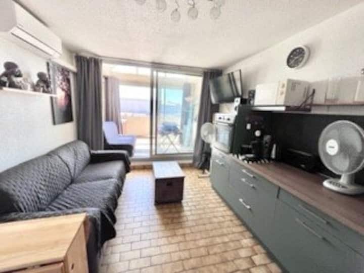Studio Cabine Piscine Proche Des Plages 4 Personne - Port Camargue