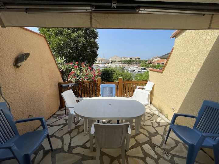 Pavillon Familial Terrasse Mezzanine Proche Plage - Saint-Cyprien