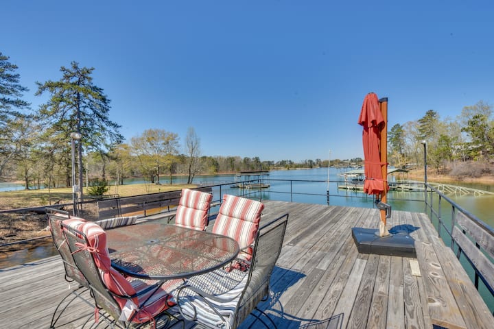 Georgia Getaway W/ 2-story Dock By Lake Hartwell - Lake Hartwell