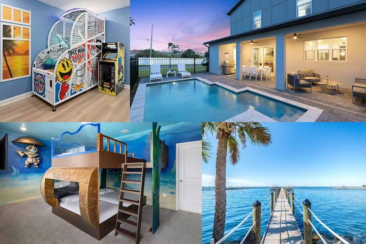 Mermaid Magic | Beach Home W/ Sea Themed Br, More - Melbourne Beach, FL