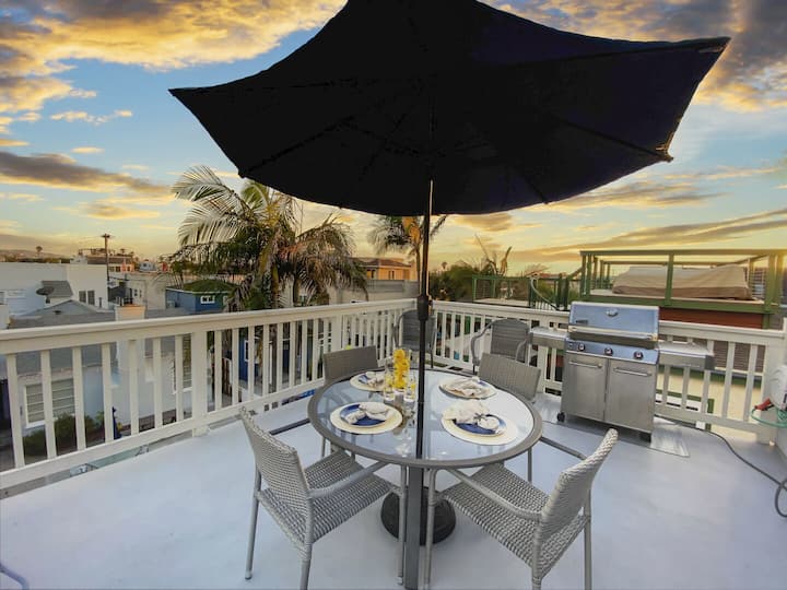 3br | Bay View | Patio | Grill | Parking! - 미시온 만