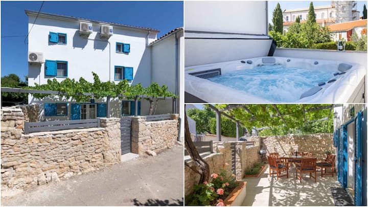 Maison De Vacances Avec Terrasse Et Jacuzzi - Medulin