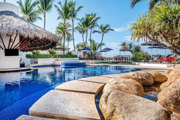 Depto En Vidamar, Club De Playa Incluido - Acapulco