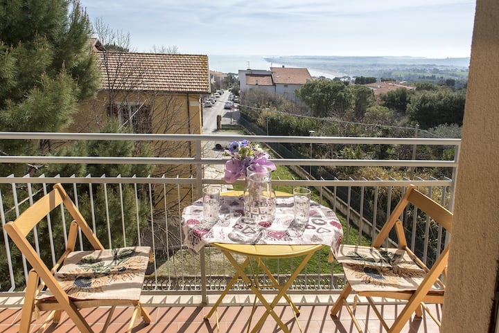 S300 - Sirolo, Apartment With Sea View - Numana