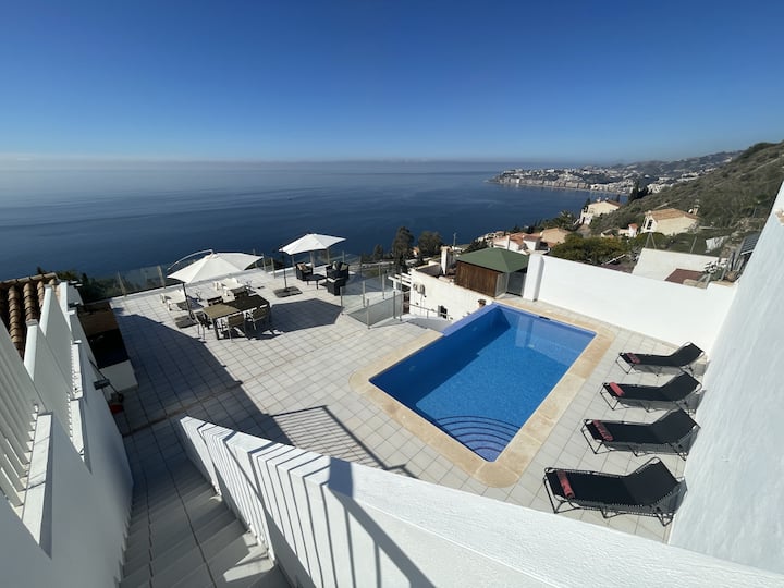 3 Bed Villa With Stunning Views And Private Pool - Costa Tropical