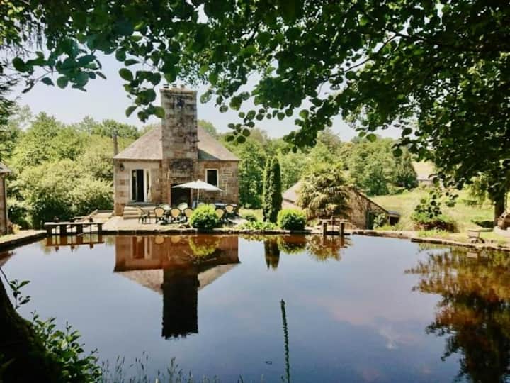 Moulin Du Gast 35pers : Jacuzzi Sauna Billard Baby - Calvados