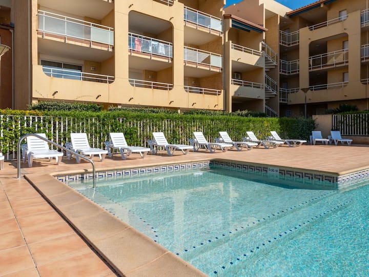 Vue Sur Mer | Apt Près De La Plage + Piscine - Valras-Plage