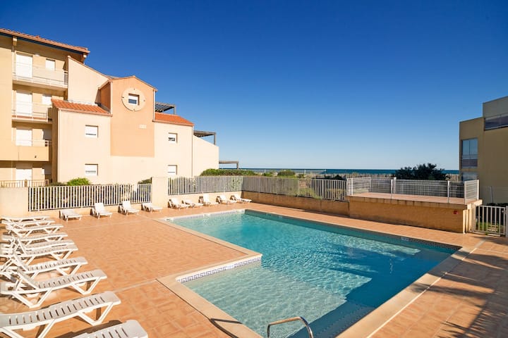 Piscine Extérieure ! Abordable + Cuisine ÉQuipée - Sérignan