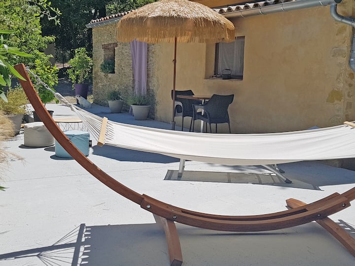 Gîte Joliment Décoré Avec Clim Et Piscine Chauff - Vaison-la-Romaine