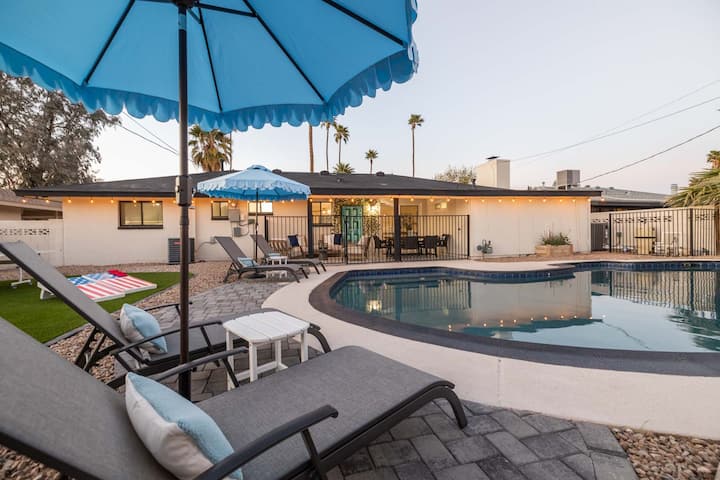 Urban Asu Dreamland With Heated Pool And 3 Baths! - Tempe, AZ