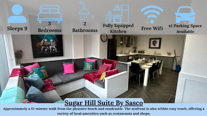 Sugar Hill Suite-prestige-appartement-salle De Bai - Blackpool