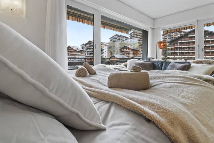 Appartement Au Coeur De Nendaz - 6 Pers - Balcon - Sion