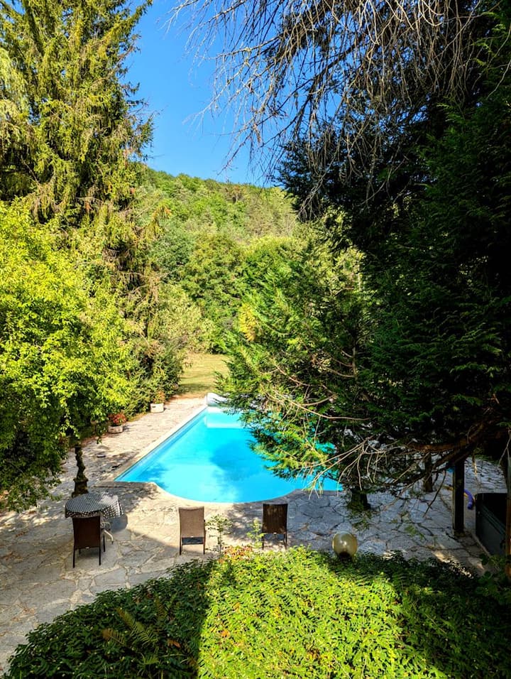 Chambre Ambiance Manoir Autonome - Urval - Belvès