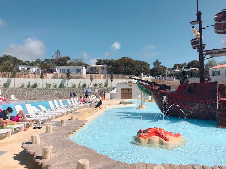 Accès Direct Plage | Camping 4* | Parc Aquatique - Île d'Oléron