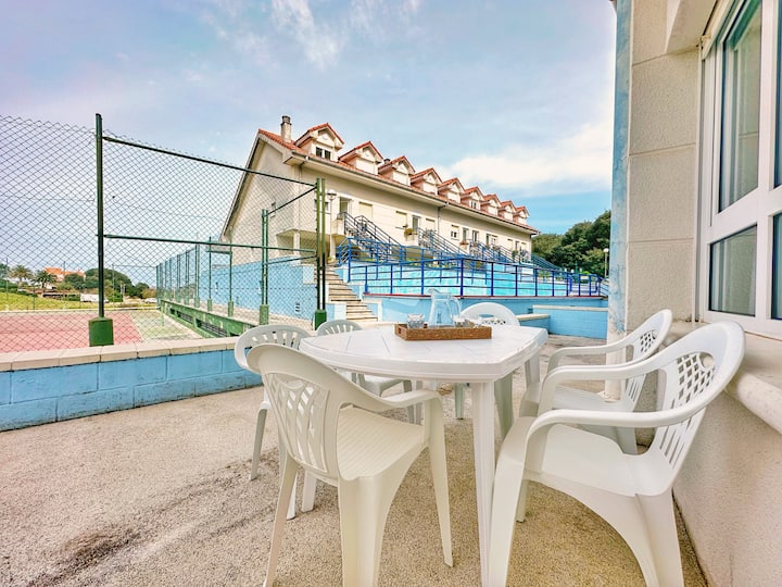 Bajo En La Playa Con Piscina - La Arena 4203 - Isla