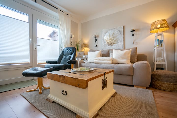 Hus Willem Wohnung Ll/18, Muschelstübchen Mit Stra - Büsum