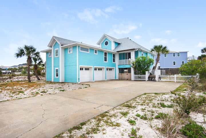 The Sunshine House | Private Pool + Gulf Views - Pensacola Beach, FL
