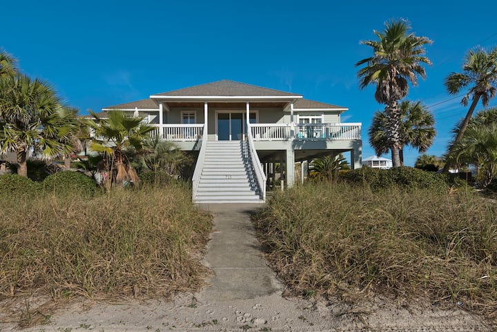 The Sunshine Gulfside-fenced-in Pool, Steps2beach - Gulf Breeze, FL