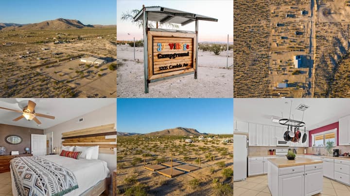The Compound - Jt Village Campground - Glamping - Joshua Tree, CA