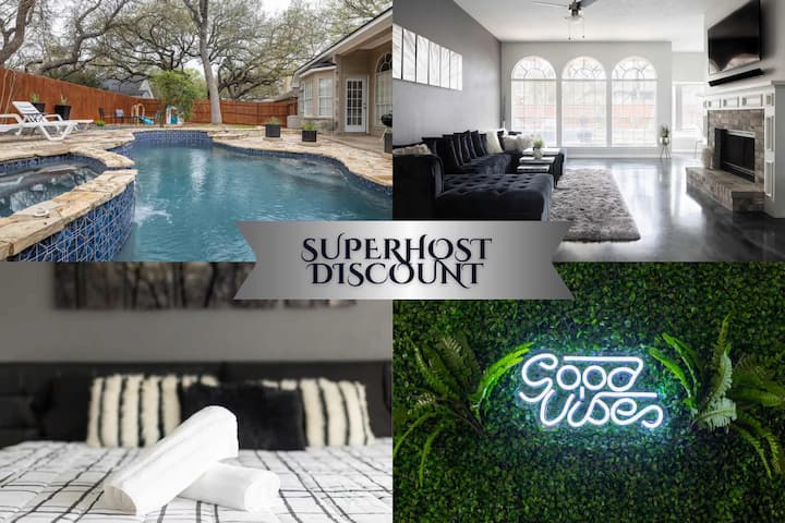 Heated Pool, Spa, And Pet-friendly Relaxing Retrea - Stillwater Ranch - San Antonio