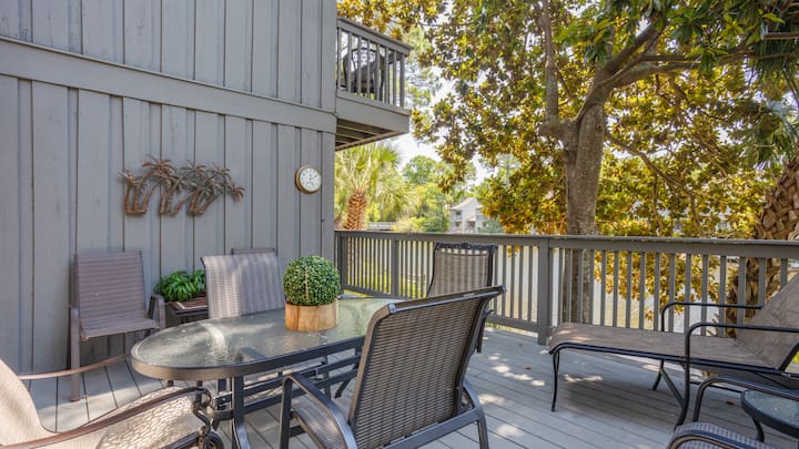 Palmetto Dunes Townhome | Water View, Deck & Beach - Hilton Head Island, SC