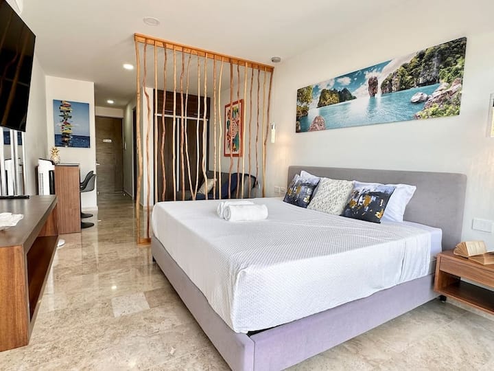 Luxury Studio Near 5th Av - Rooftop Pool - Playa del Carmen
