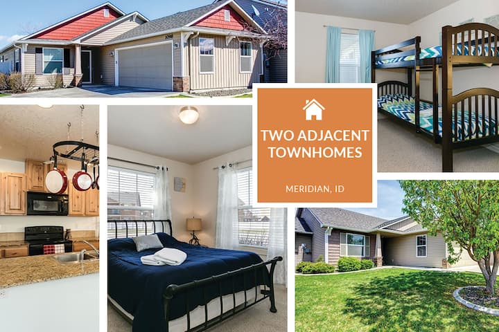 2 Charming Homes | Private Yards | Sleeps 16 (9890 - Idaho