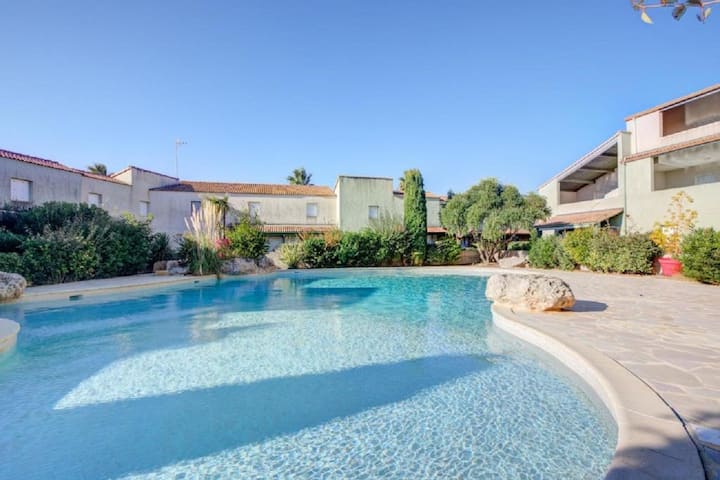Clos De Canto Rano - Pavillon Pour 4 Personnes Dan - Valras-Plage