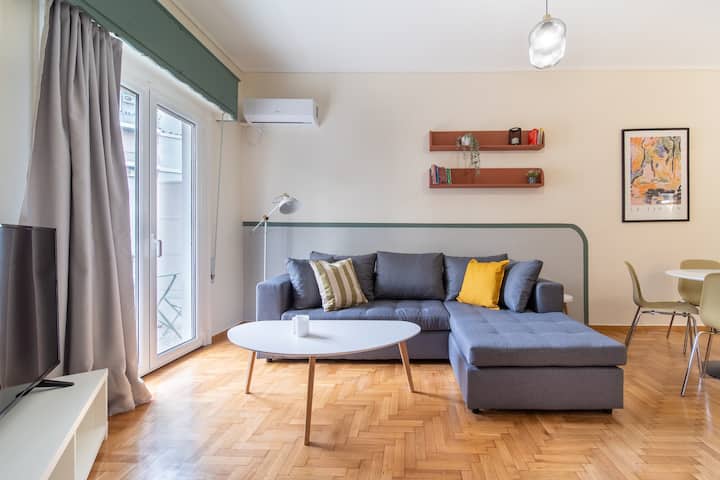 Mar25 #21 - Entire Apt, Fully Equipped, 2bedroom. - Athen